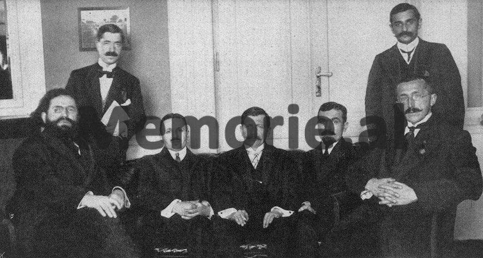 “In Istanbul, Preng Pasha, Gani and Esat Toptani lived in the ‘Bejoll ...