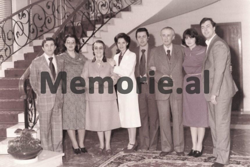 “Teuta Hoxha, the bride of Enver’s son, with limited intellect, put his ...
