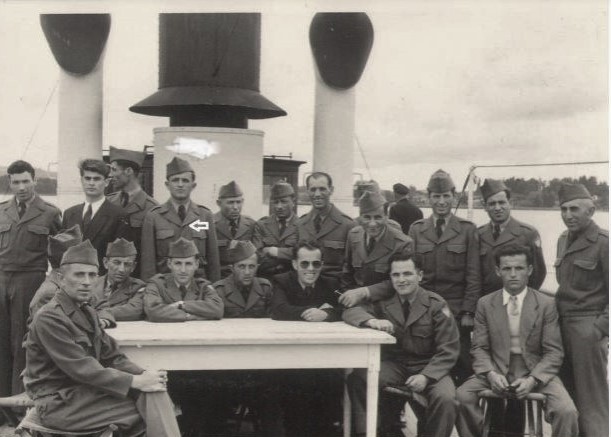 “From Greece, we were sent to the secret base of West Germany ...