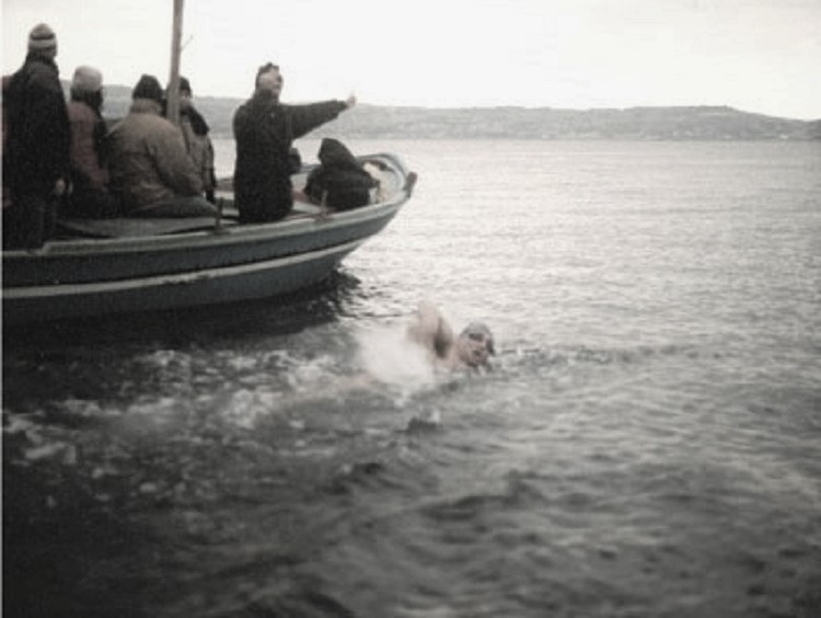 “This is what happened to the famous Italian swimmer, Paulo Pinto, at ...