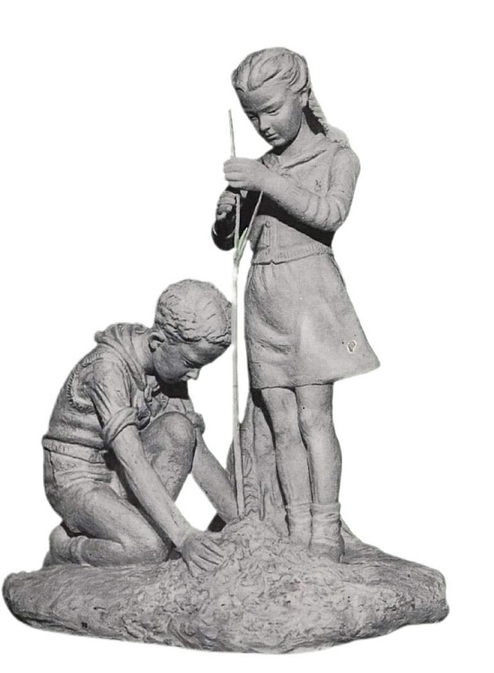 “In Rome, she meets the Shkodran painter Zef Kolombi and falls in love ...